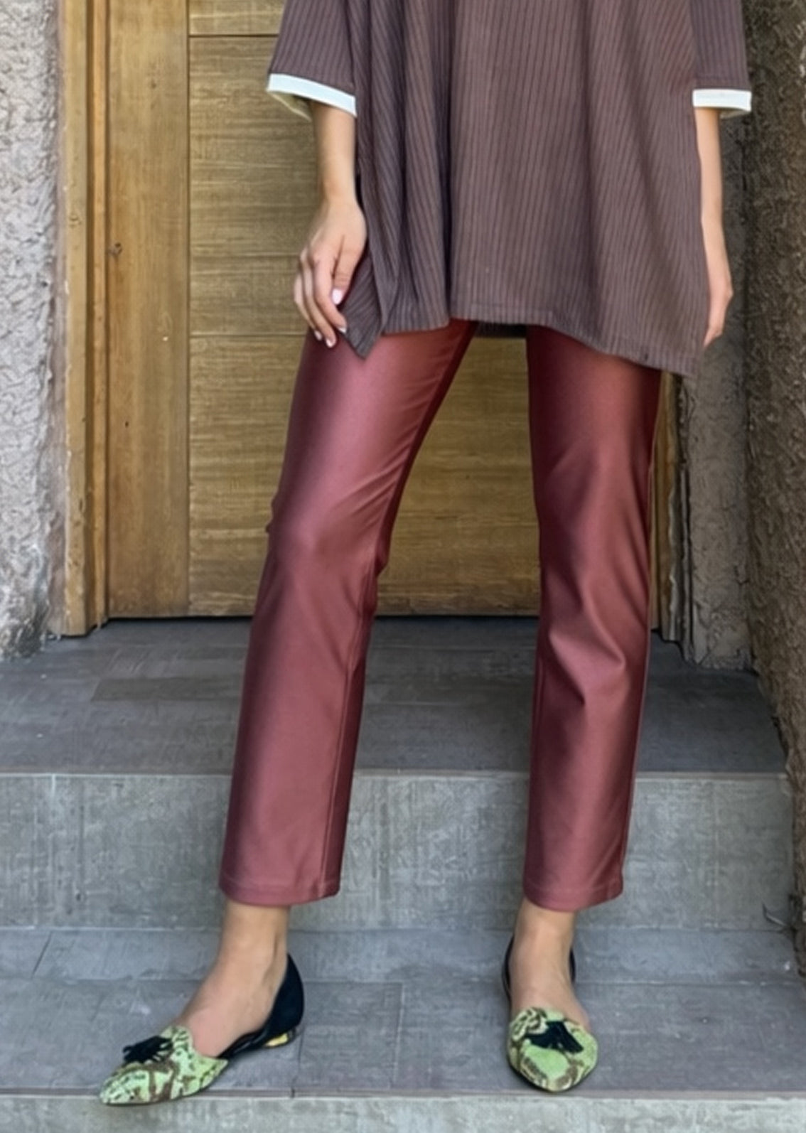 Leggins Cobre 3/4 | Lycra Dupont | Victoria Raveau