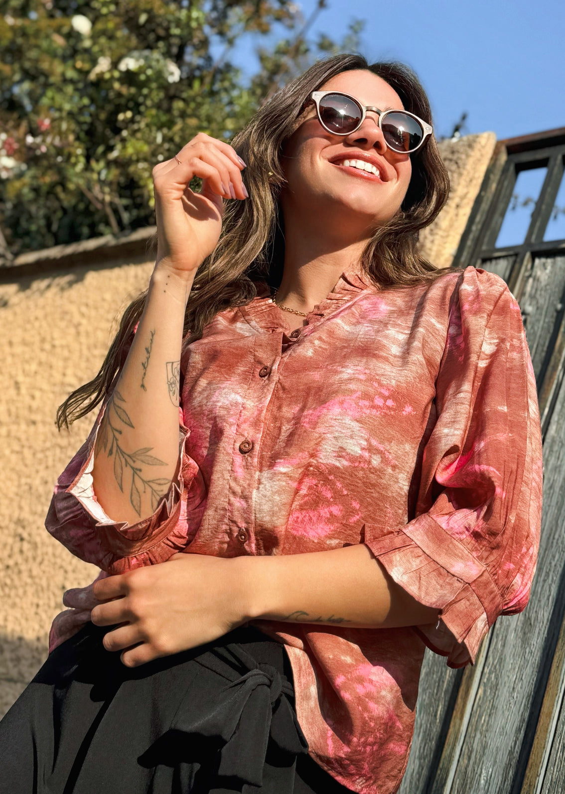 Blusa Mila | Print Café – Victoria Raveau